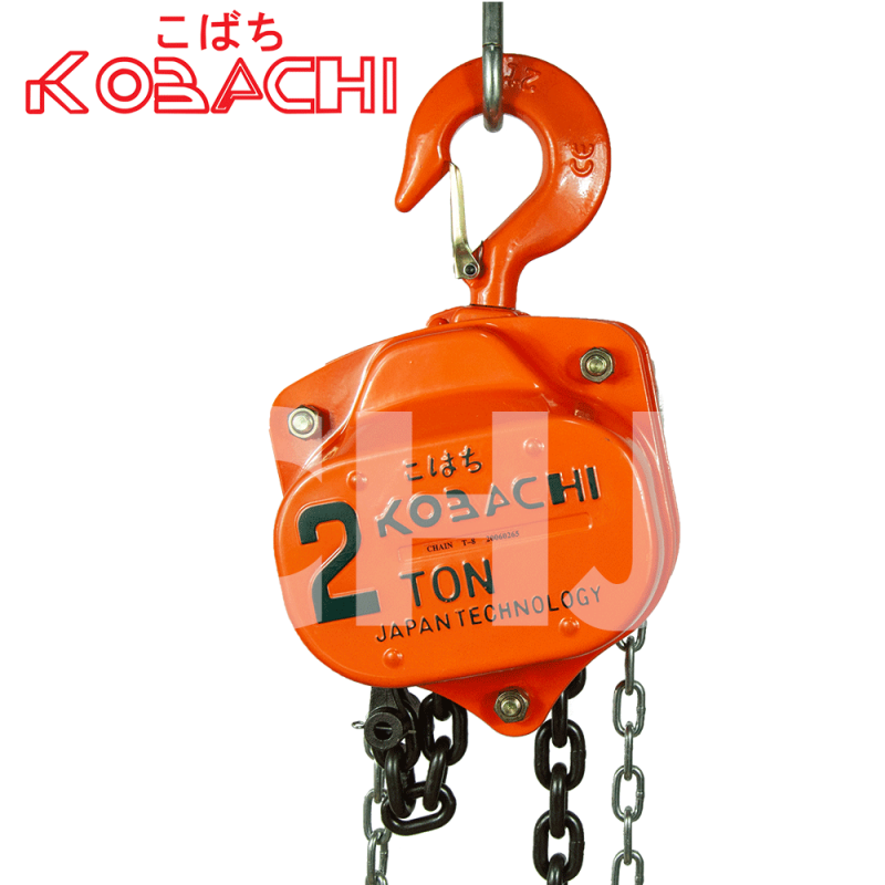 KOBACHI GEARED TROLLEY HOIST JAPAN HVG-II 5 TON