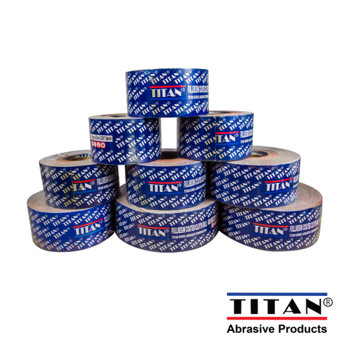TITAN AMPLAS ROLL - FULL RESIN COATED CLOTH ROLL ABRASIVE