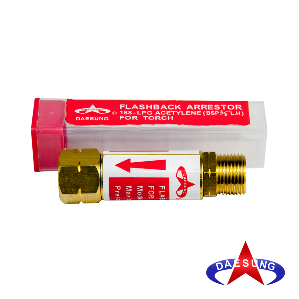 DAESUNG FLASHBACK ARRESTOR FOR TORCH (OXYGEN / ACETYLENE / LPG)
