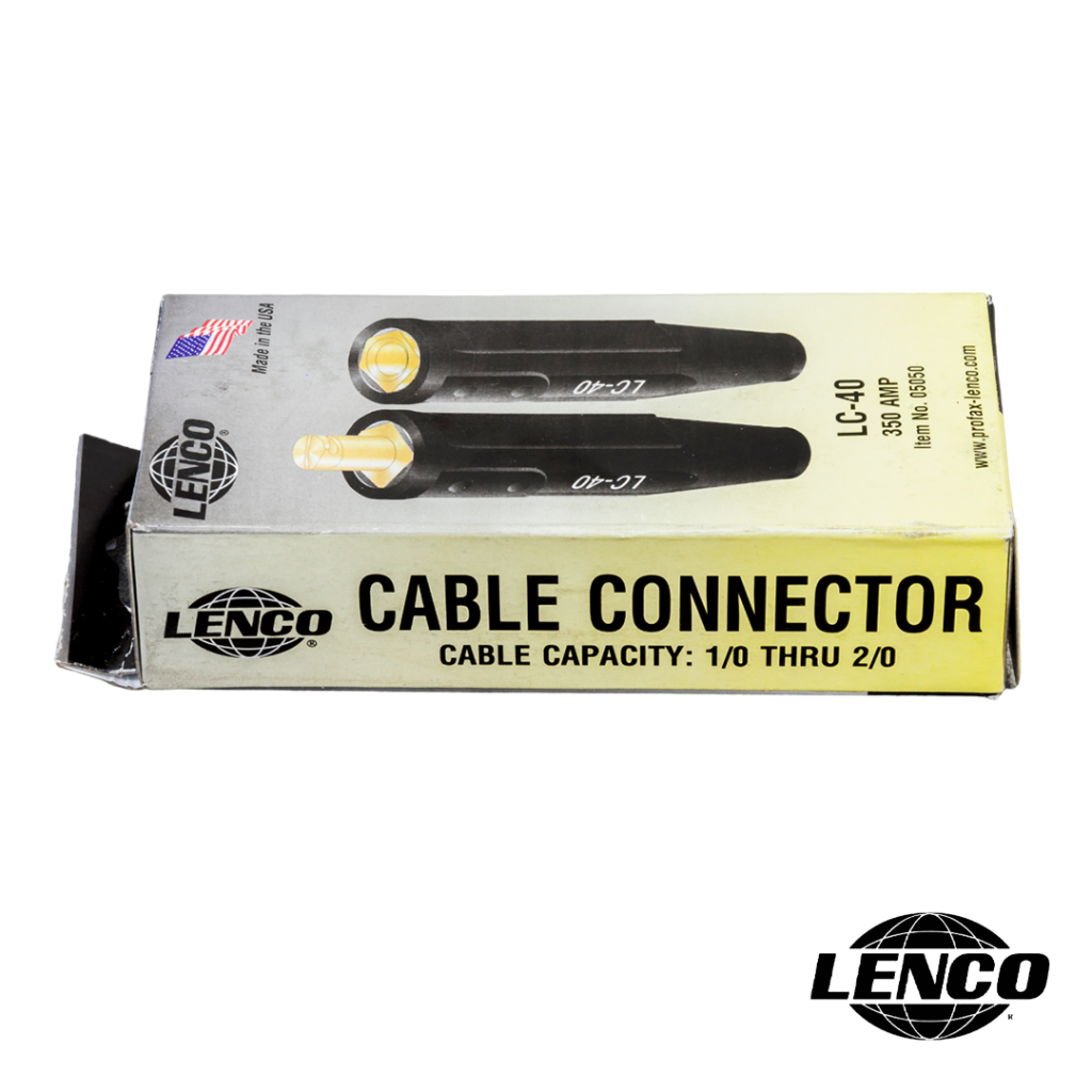 LENCO LC40 USA 350 A - CABLE CONNECTOR SET