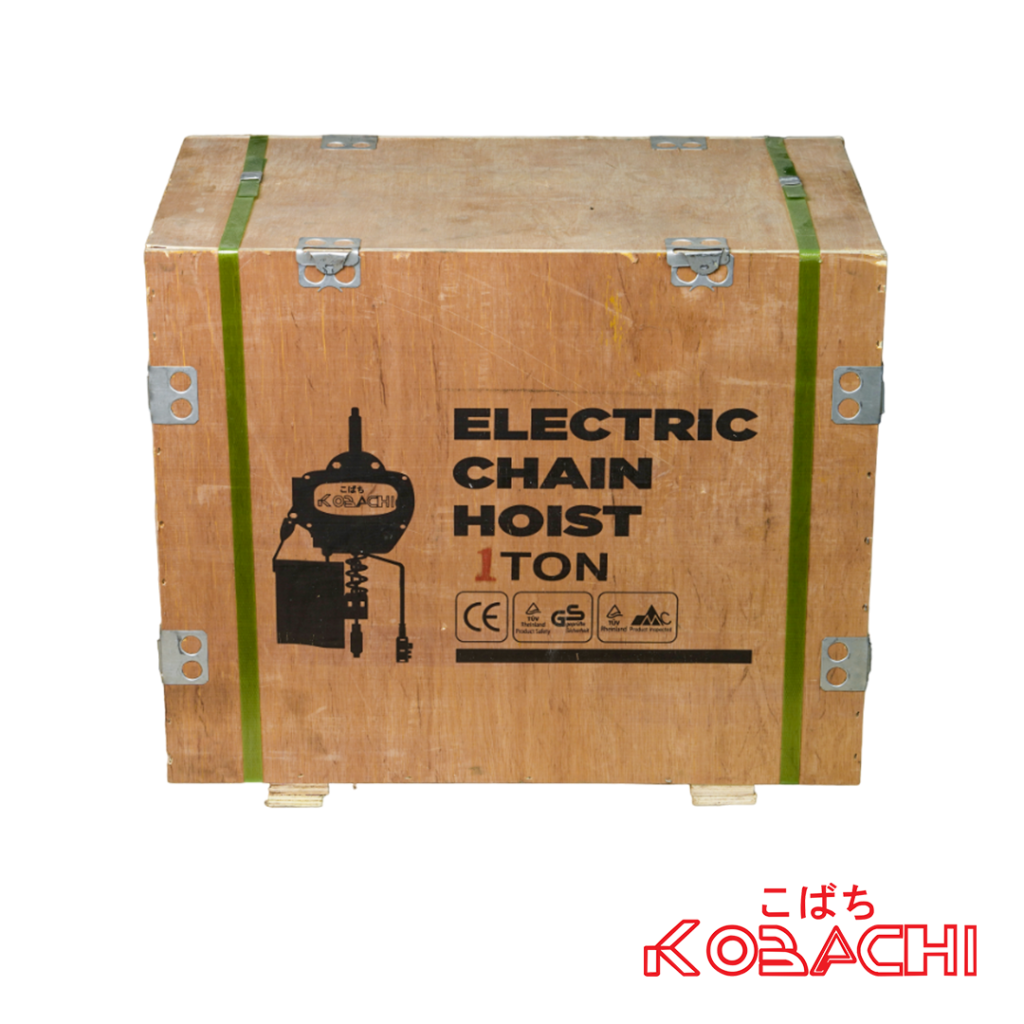 KOBACHI ELECTRIC CHAIN BLOCK HOIST - 2 TON (6/12 METER) JAPAN TECHNOLOGY